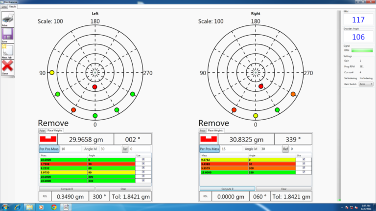 Balancing Software – Balancing Machine Software - PRECIBALANCE