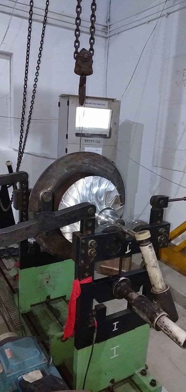 Balancing Machines for Marine Turbo Charger Application - PRECIBALANCE